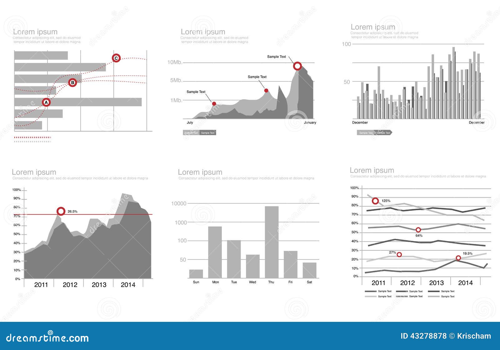 Graph stock illustration. Illustration of data, design - 43278878