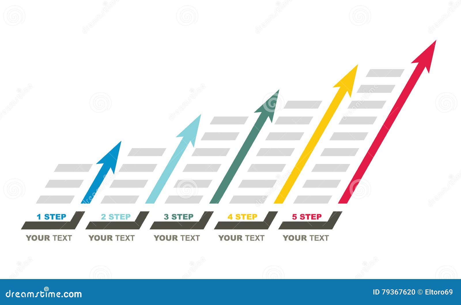 Graph of development stock vector. Illustration of good - 79367620