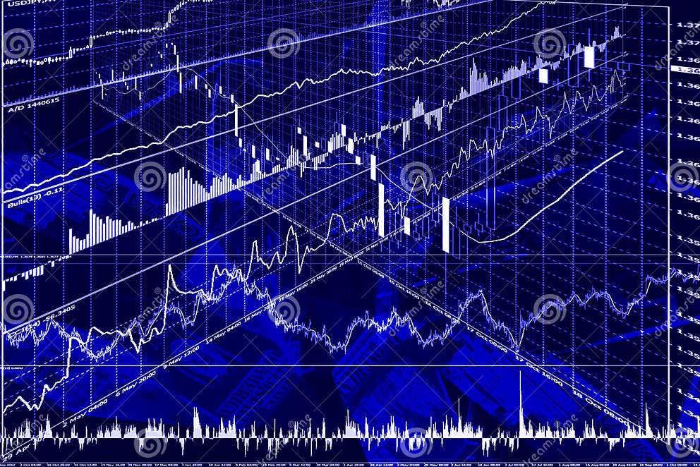 Graph, Diagram (abstraction) Stock Illustration - Illustration of light ...