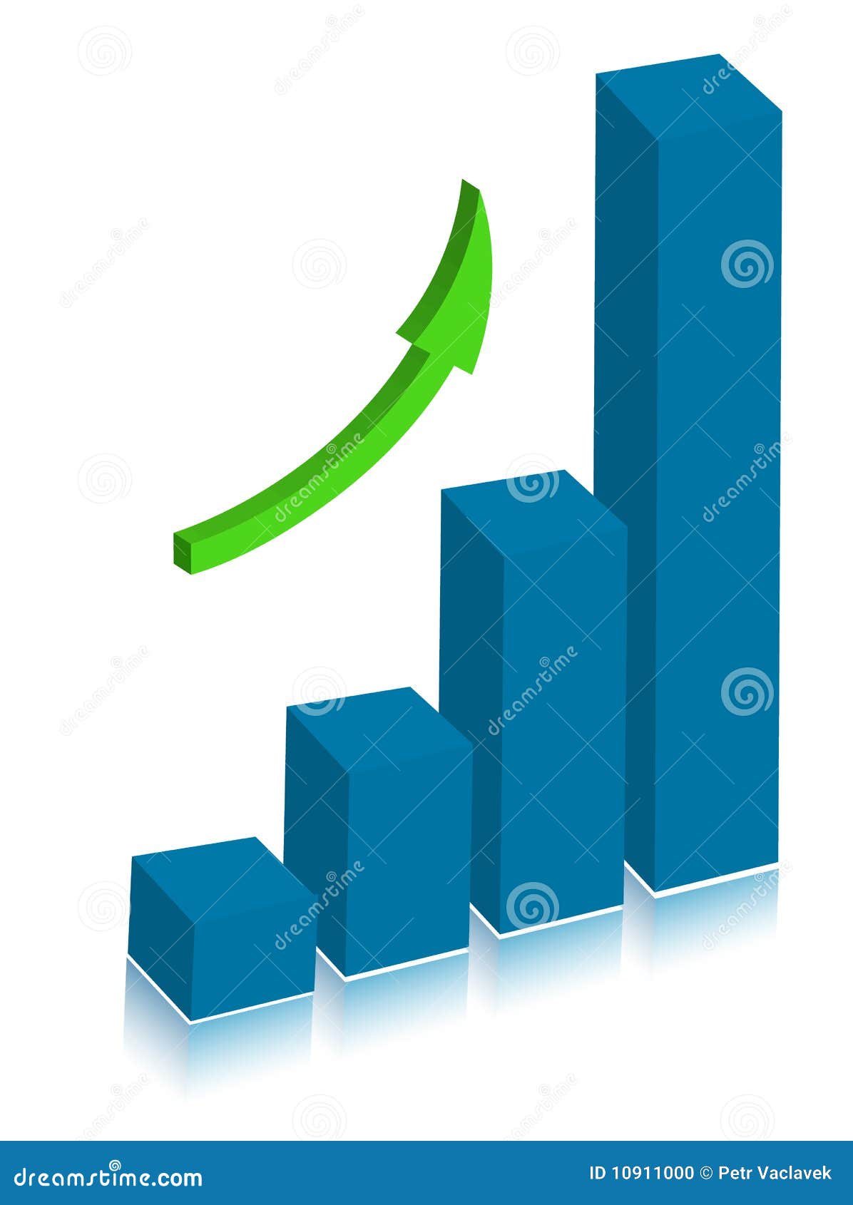 Graph Displaying the Forecast Stock Vector - Illustration of model ...