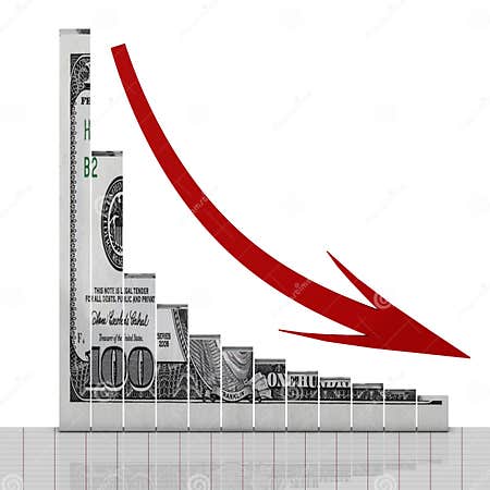 Graph dollar stock illustration. Illustration of pattern - 16886332
