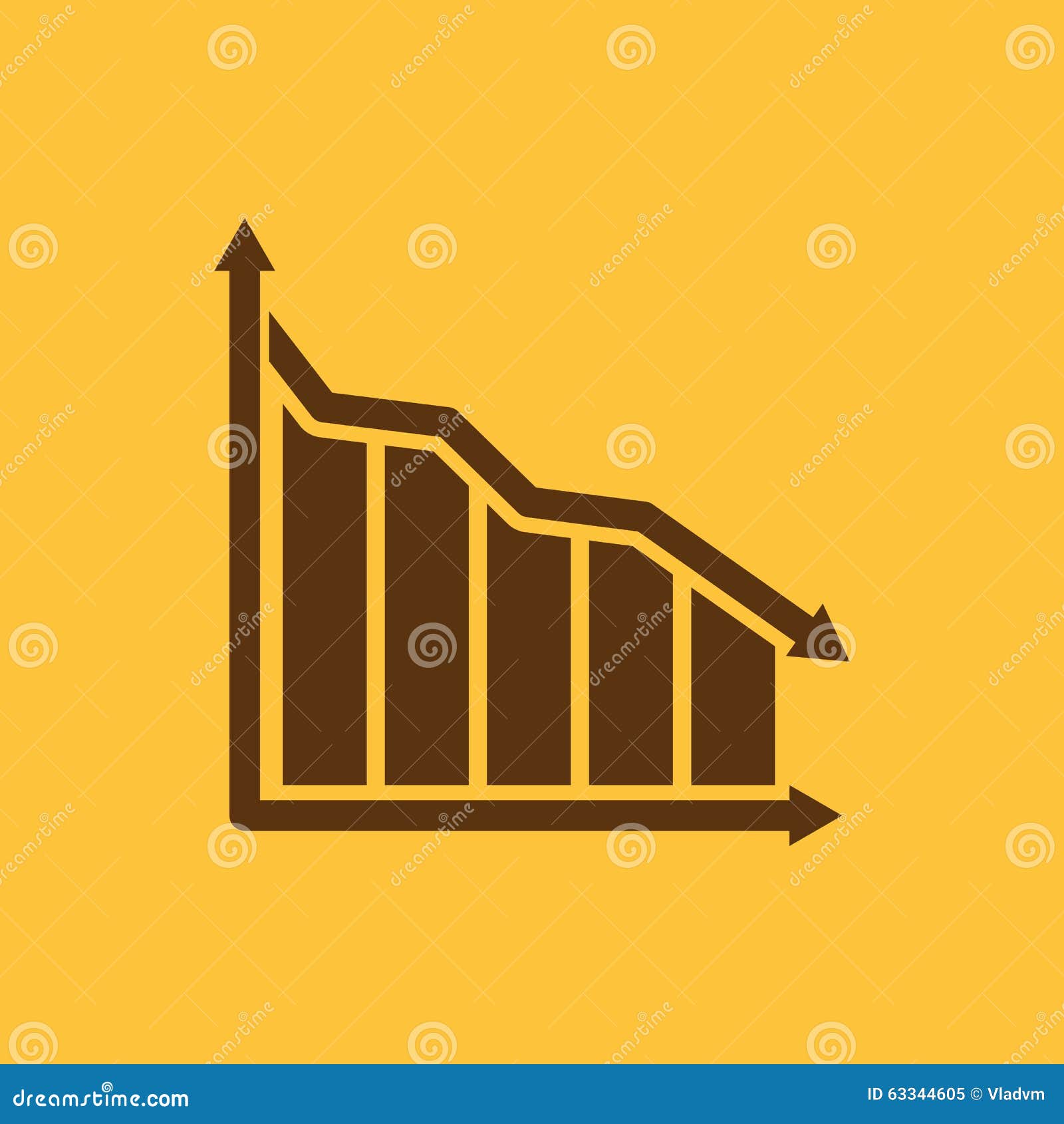 Yen Reduction Symbol, Cost Decrease Icon. Reduce Debt Bussiness Sign Vector Illustration ...