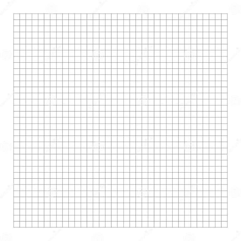 Graph, Drafting Paper Regular Square Lines Grid, Mesh Pattern. Wireframe Texture. Bisect ...