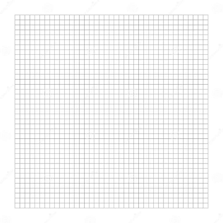 Graph, Drafting Paper Regular Square Lines Grid, Mesh Pattern. Wireframe Texture. Bisect ...