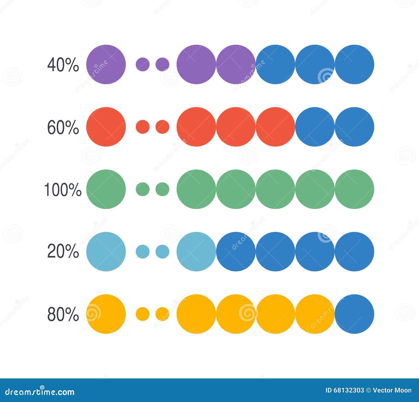 Graph Elements Vector Illustration Stock Vector - Illustration of page ...