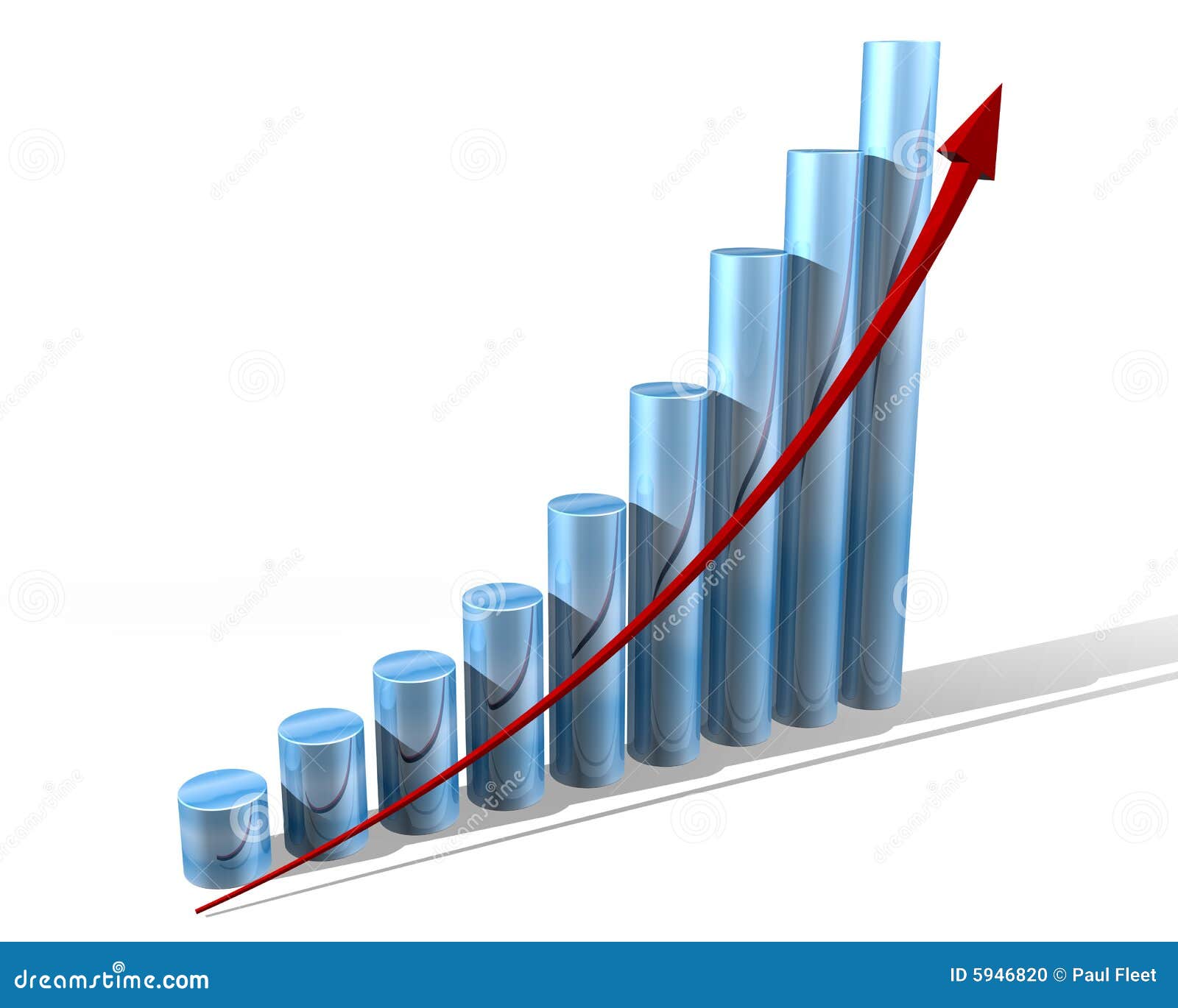 Graph for the future stock illustration. Illustration of measure - 5946820