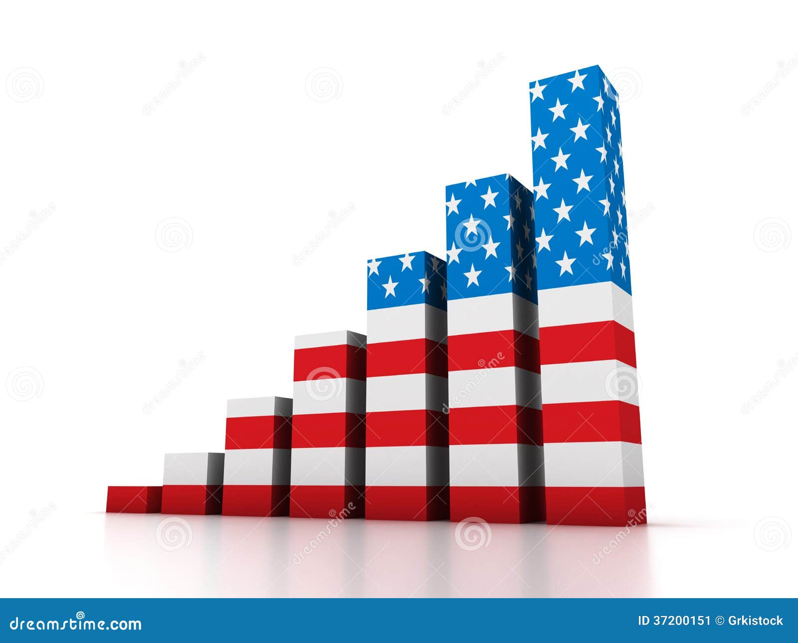 Graph stock illustration. Illustration of reflection - 37200151