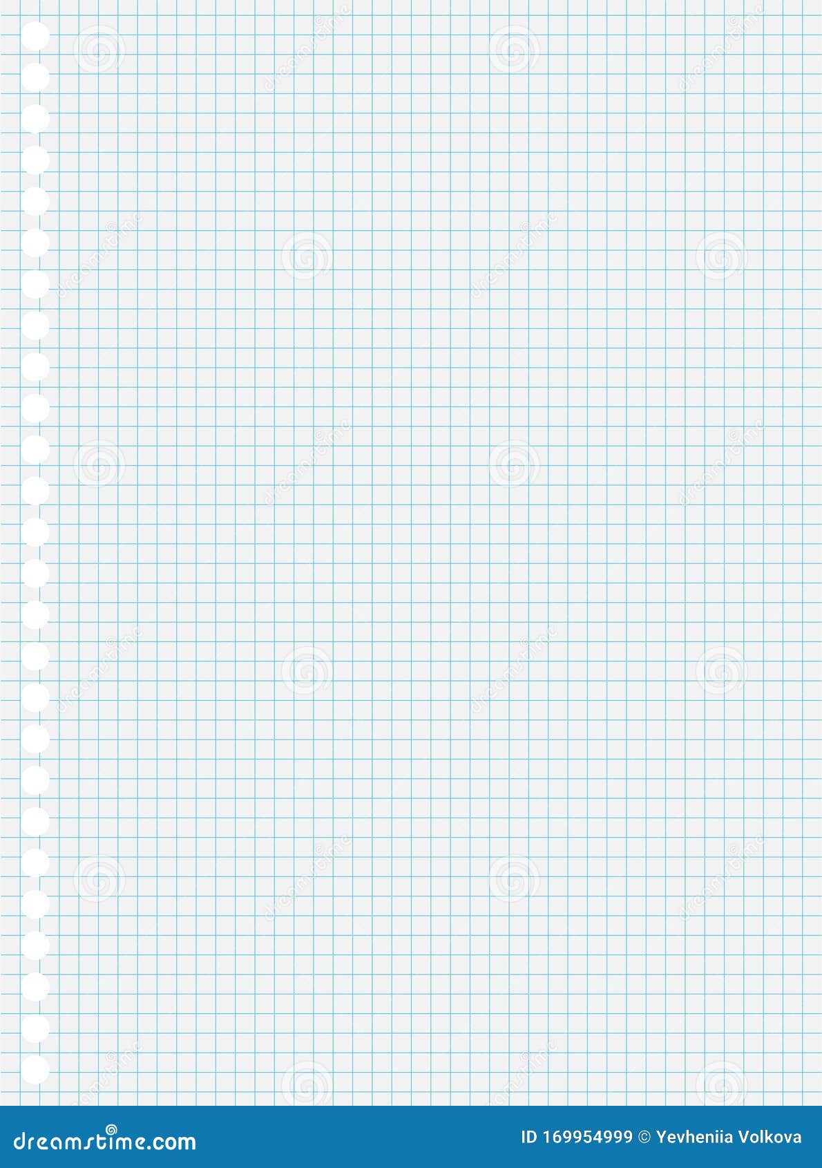 Graph Grid Notebook Squared Paper with Copy Space.White Sheet of ...