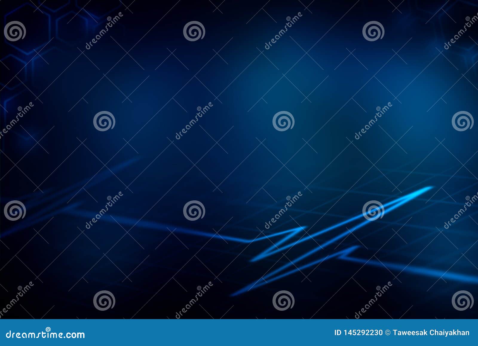 Graph and Health on Blue Abstract Background Stock Illustration ...