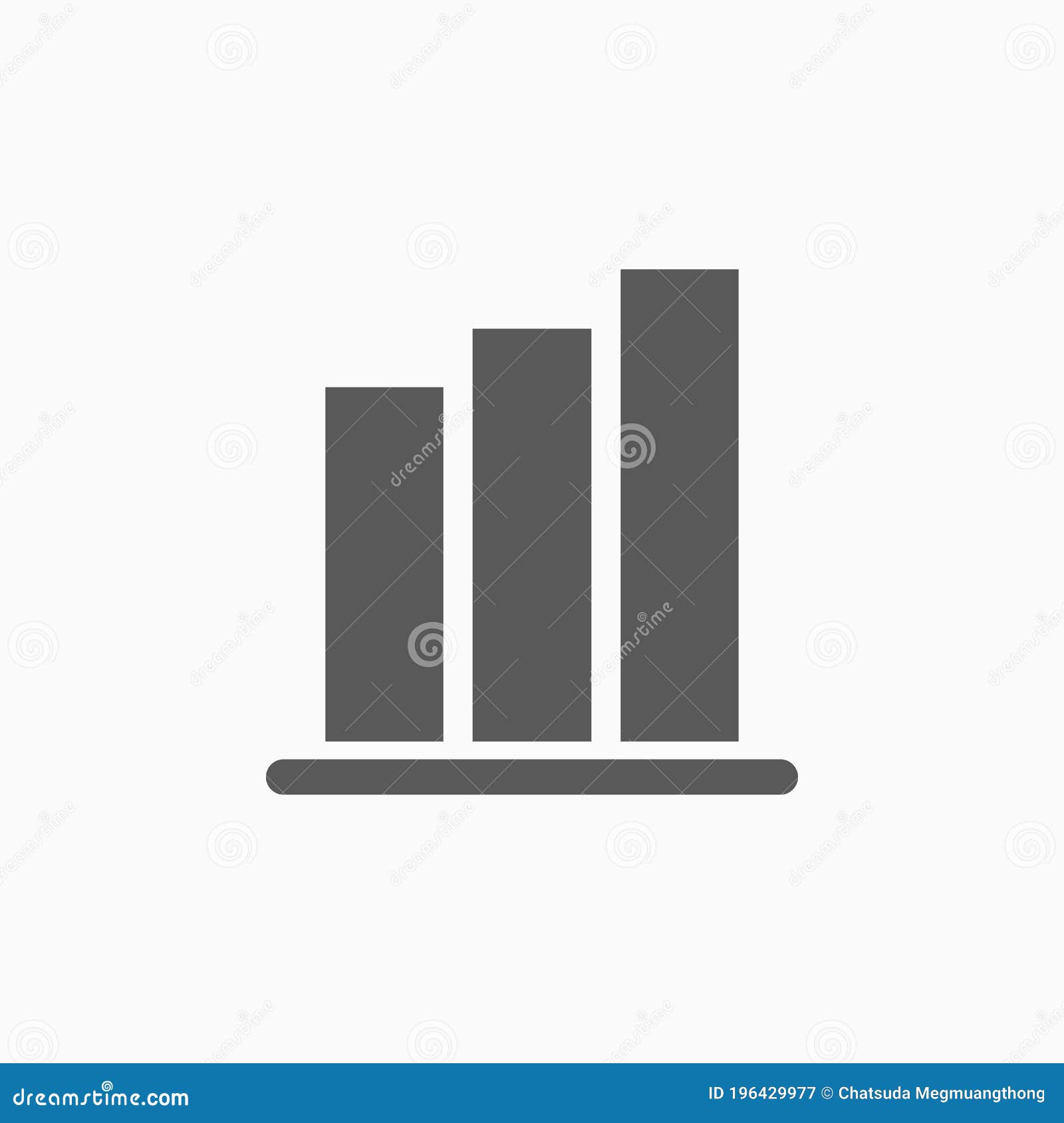 Graph Icon, Mathematic, Bar, Analyze, Chart Stock Vector - Illustration ...