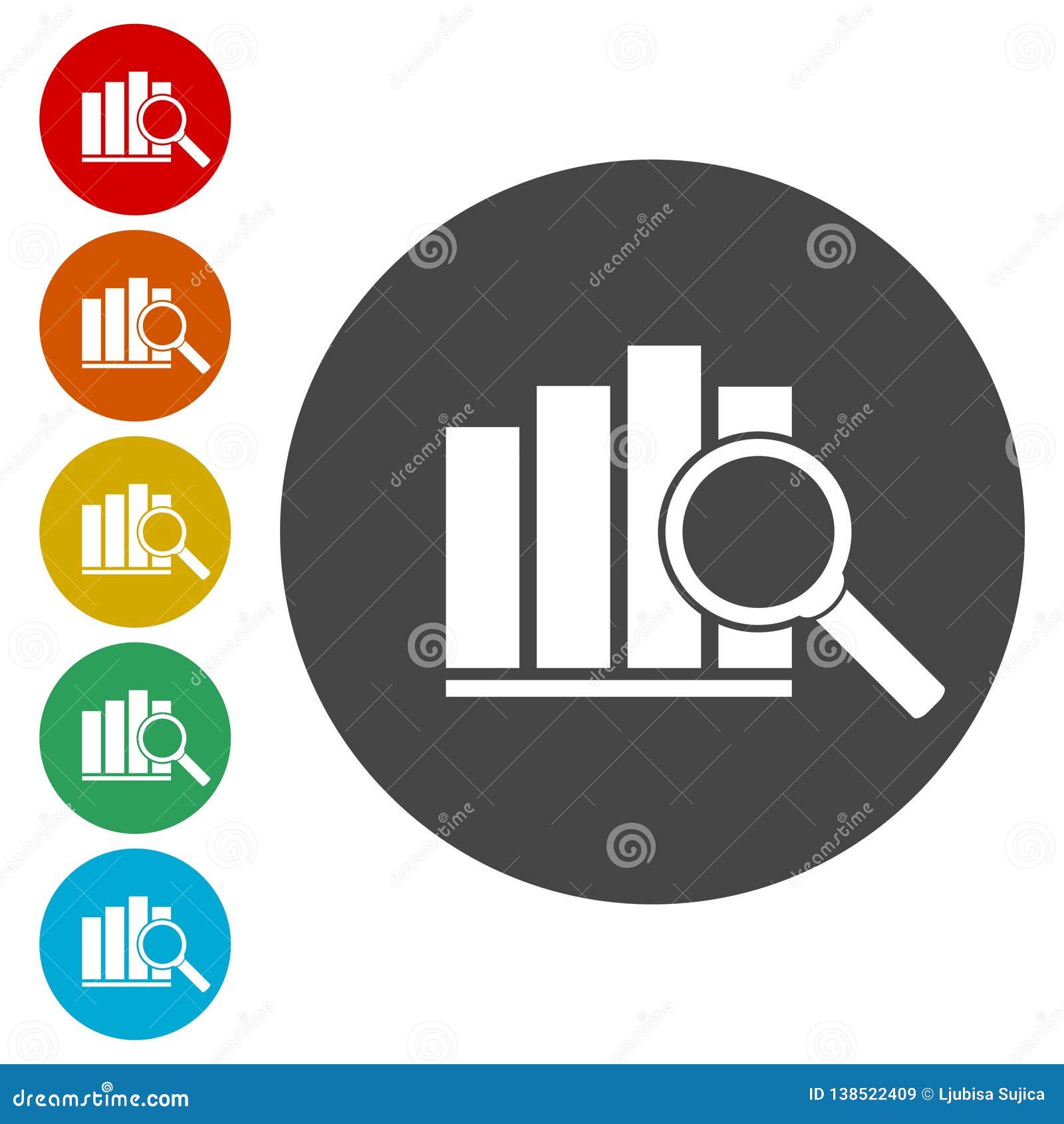 Graph Icon, Chart Icon, Chart Vector Icon Stock Vector - Illustration ...