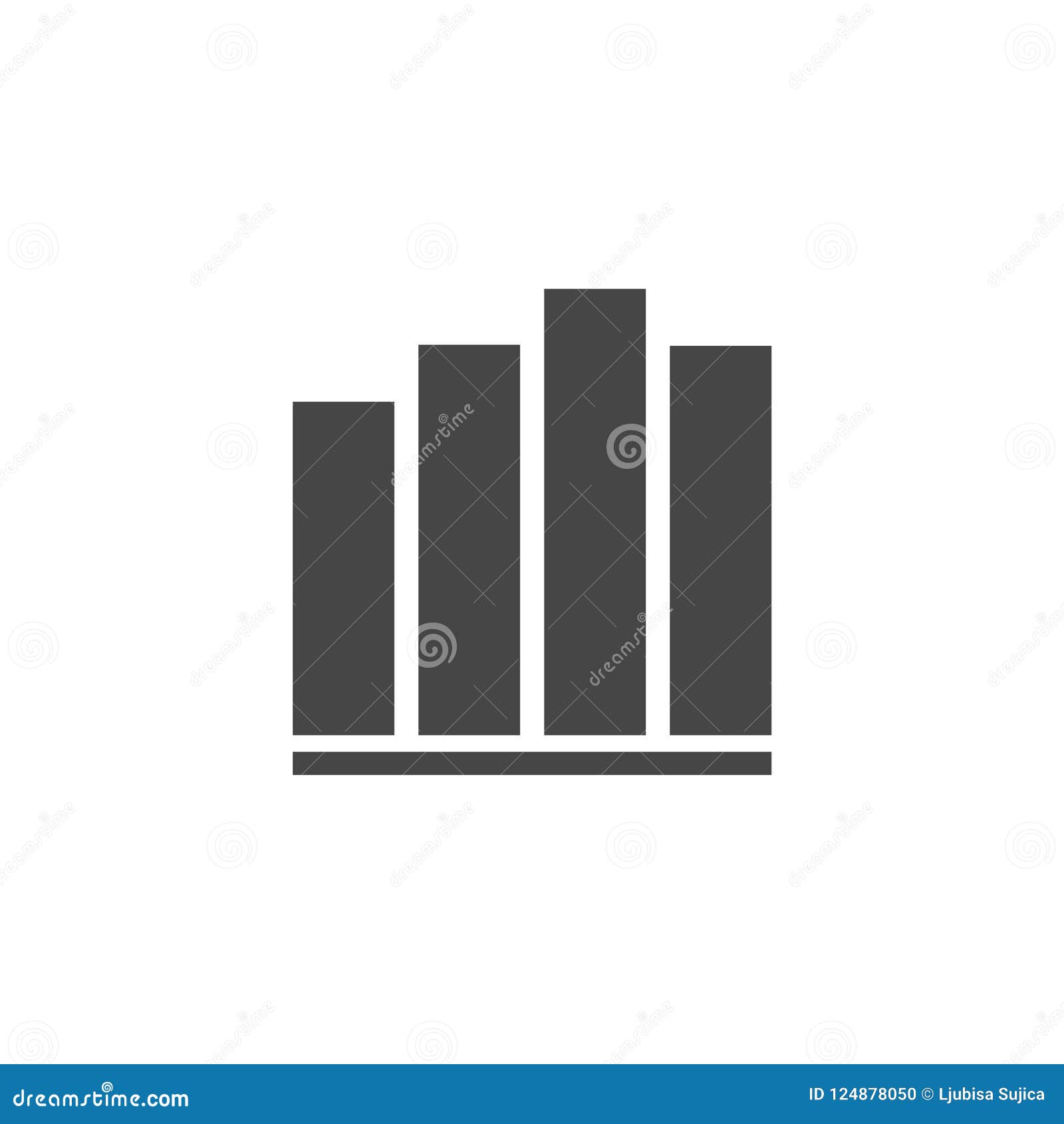 Graph Icon, Chart Icon, Chart Vector Icon Stock Vector - Illustration ...