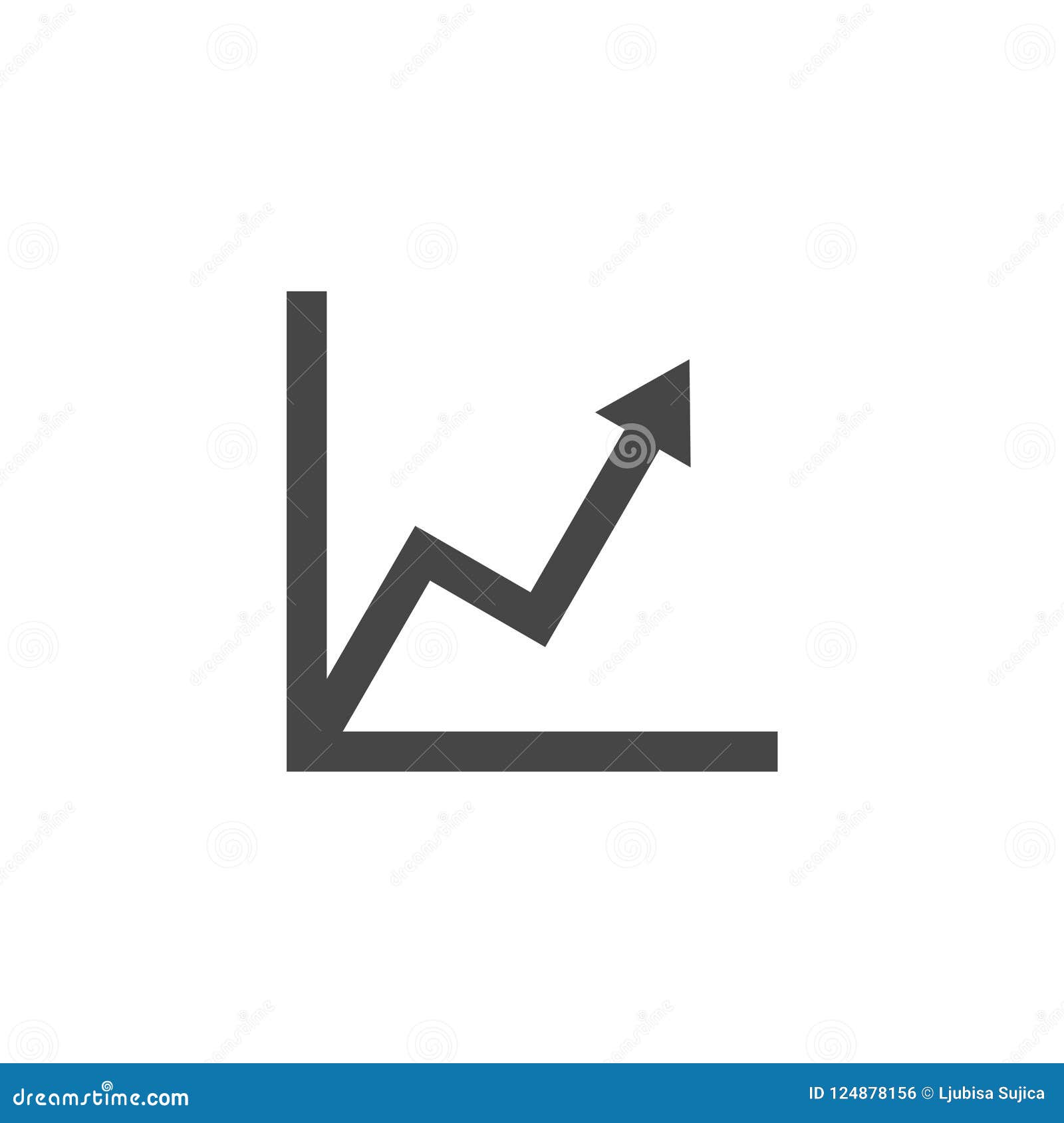 Graph Icon, Chart Icon, Chart Vector Icon Stock Vector - Illustration ...