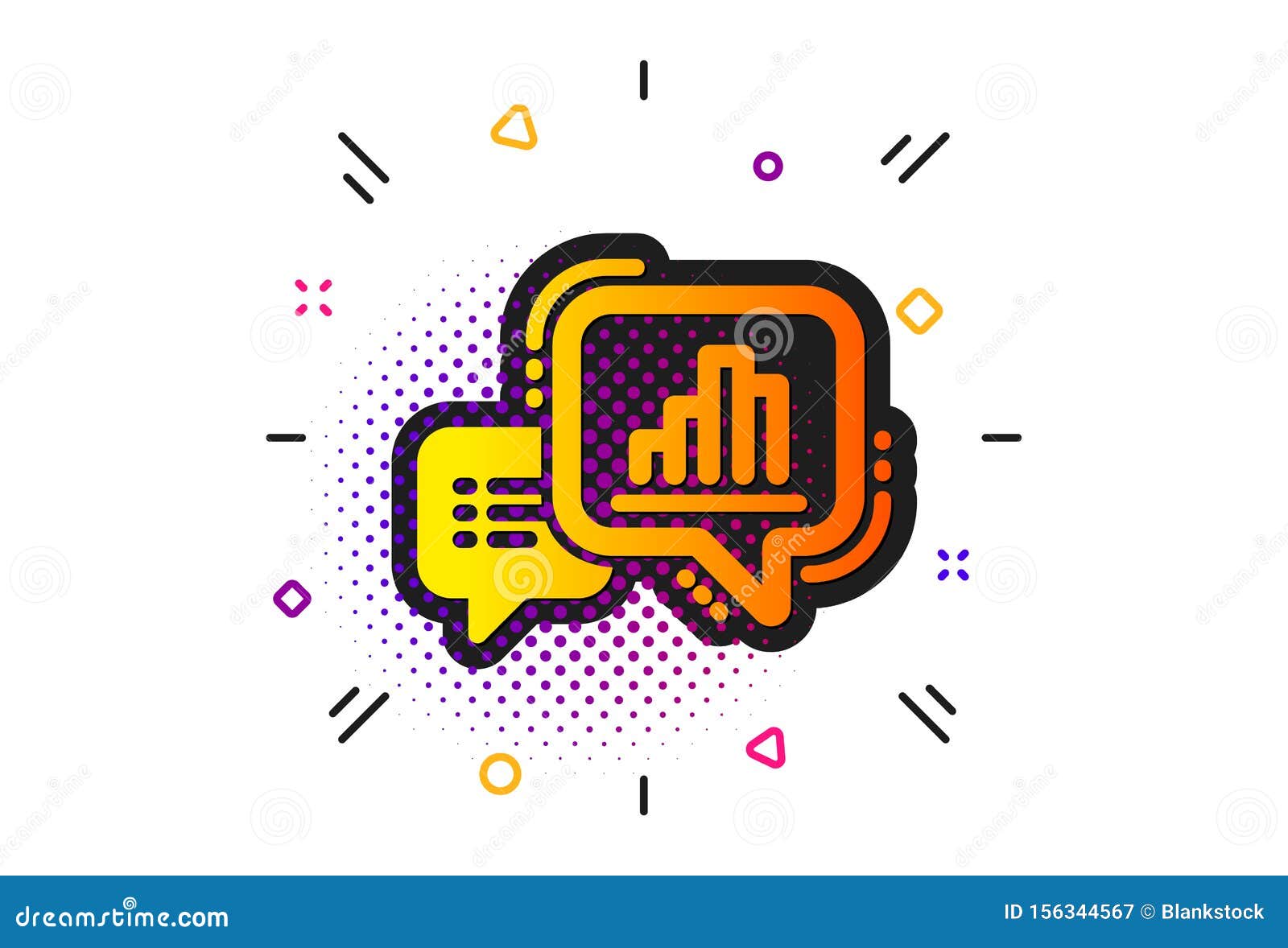 Graph Icon. Column Chart Sign. Vector Stock Vector - Illustration of ...