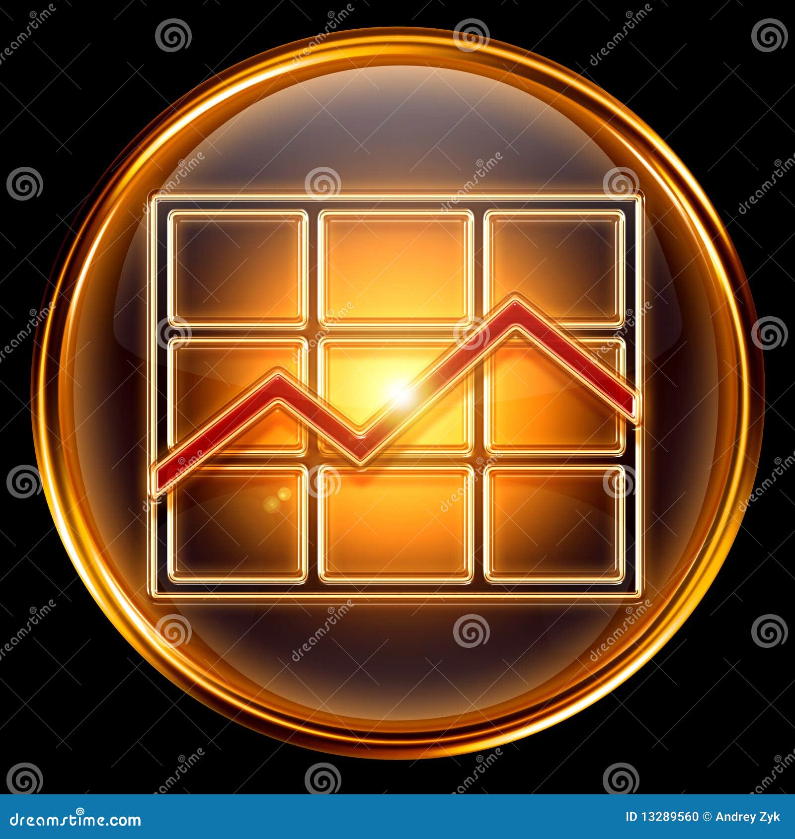 Graph Icon Set, Simple Chart Symbol, Black Isolated On White Background ...