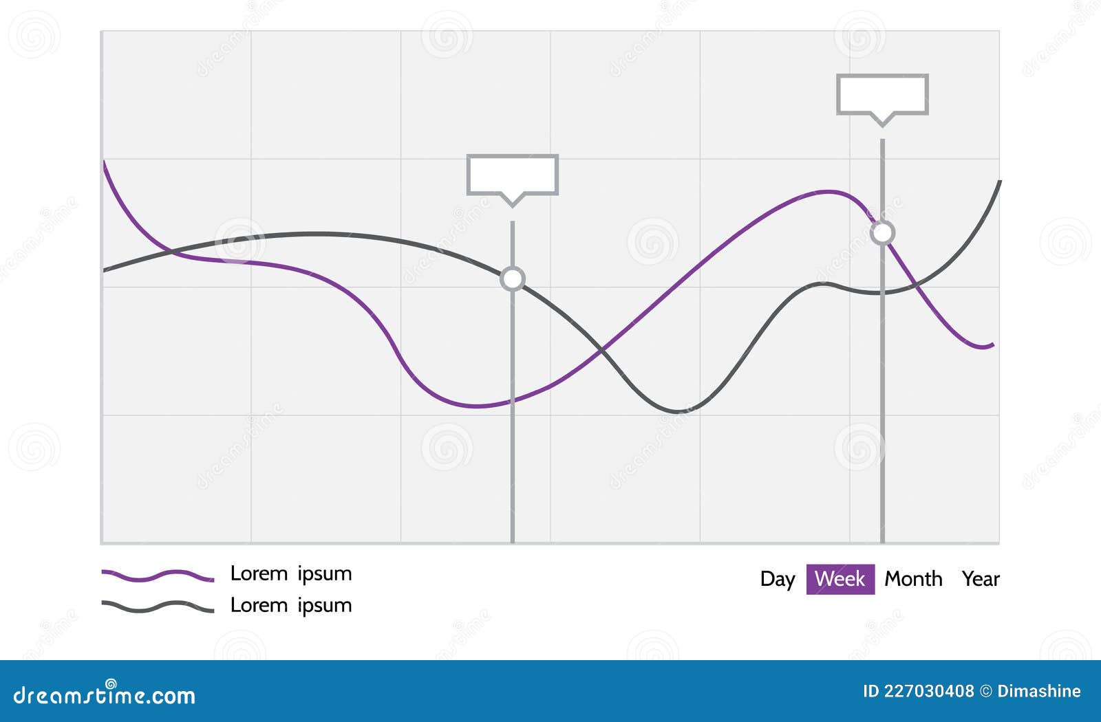 Graph Line Chart Financial Statistic Infographics and Diagnostics ...