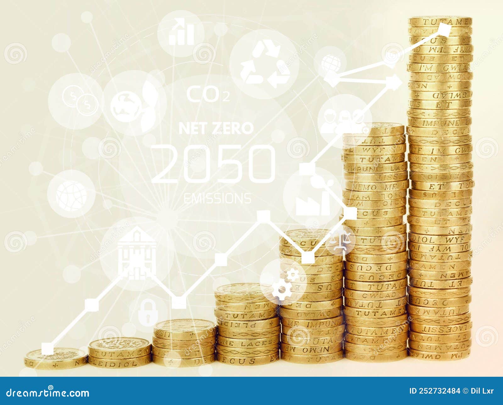 Net Zero By 2050. Carbon Neutral. Net Zero Greenhouse Gas Emissions ...