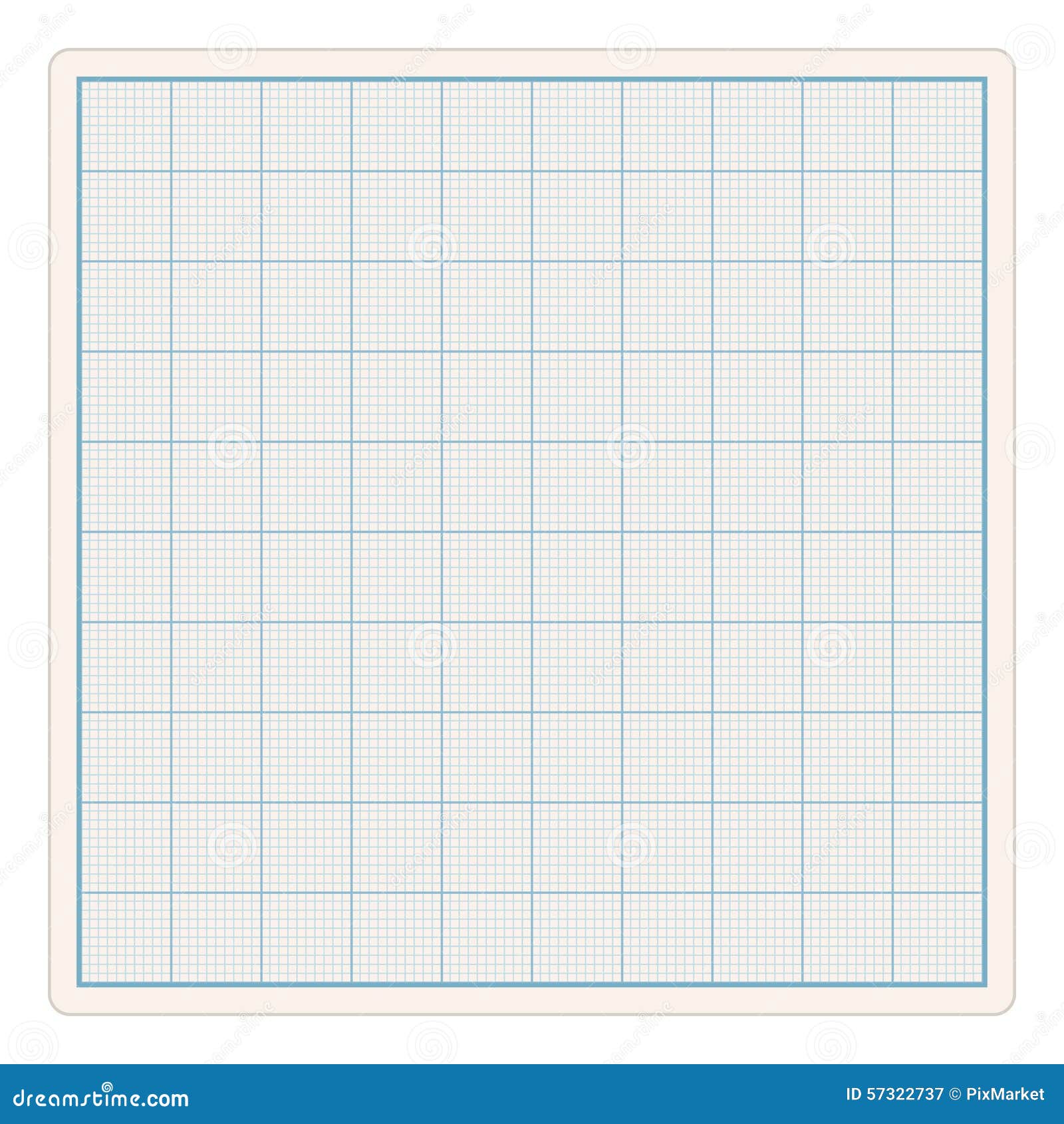 Graph Paper stock vector. Illustration of square, frame - 57322737