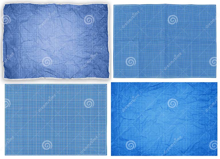 Graph Paper for Building and Architectural Drawings Stock Photo - Image ...