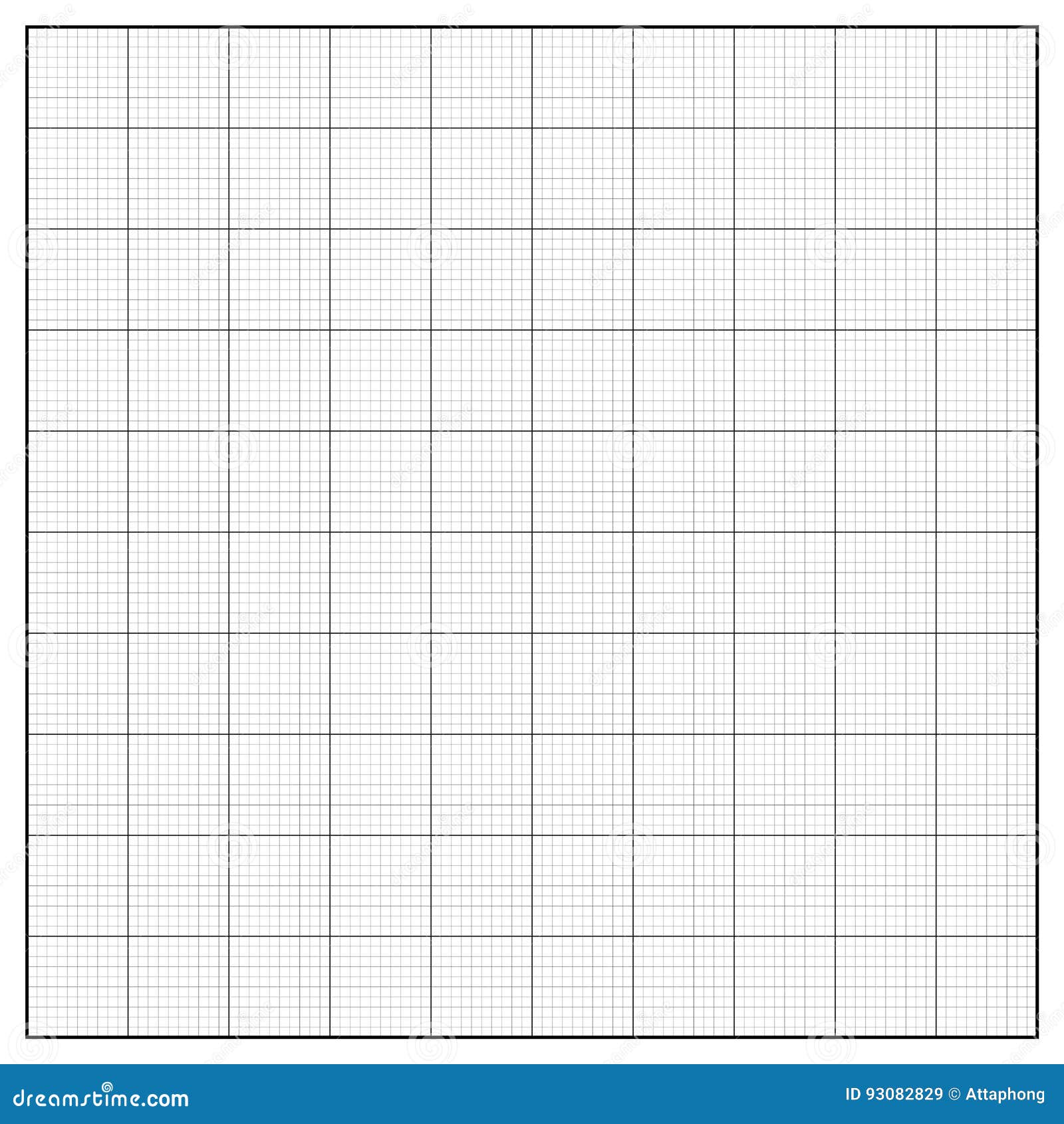 Graph Paper Coordinate Paper Grid Paper Squared Paper Stock Vector ...