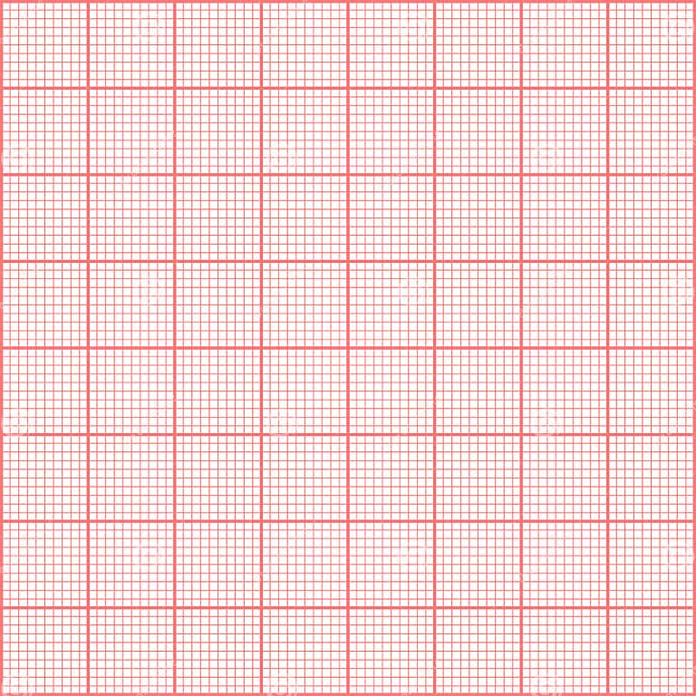 Graph Paper Millimeter Grid. Stock Vector - Illustration of diagram ...