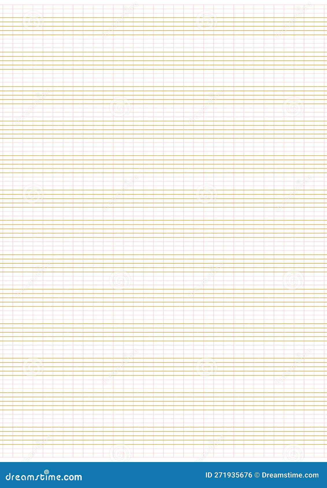 Graph Paper. Printable Grid Paper With Stave On A White Background. A ...
