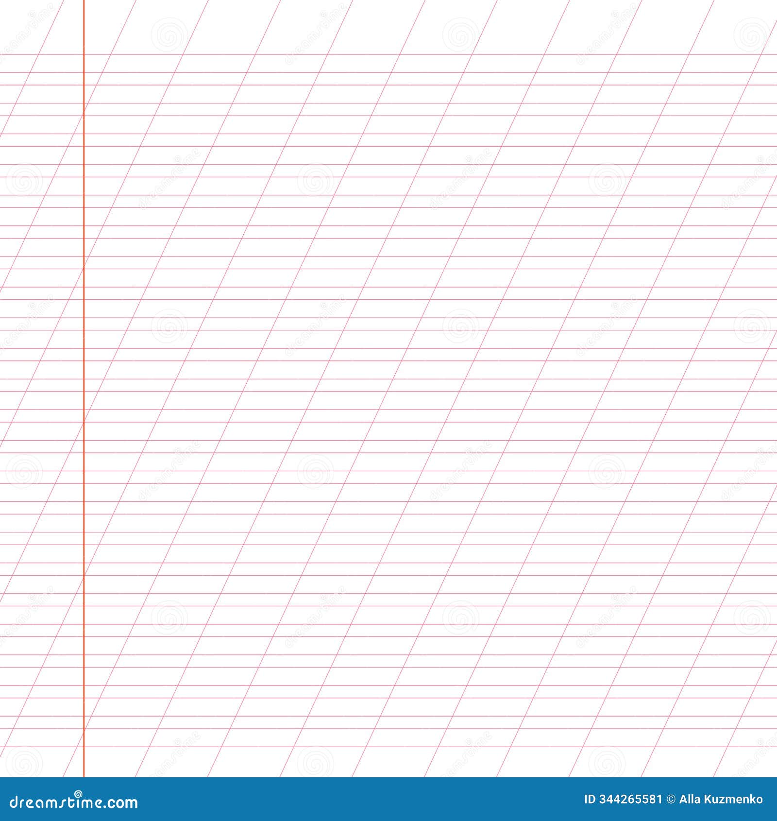 Graph Paper. Printable Lined Grid Paper with Color Horisontal, Diagonal ...