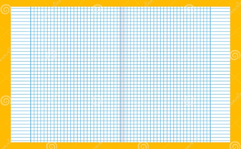 Graph Paper. Printable Lined and Squared Grid Paper with Color Lines ...
