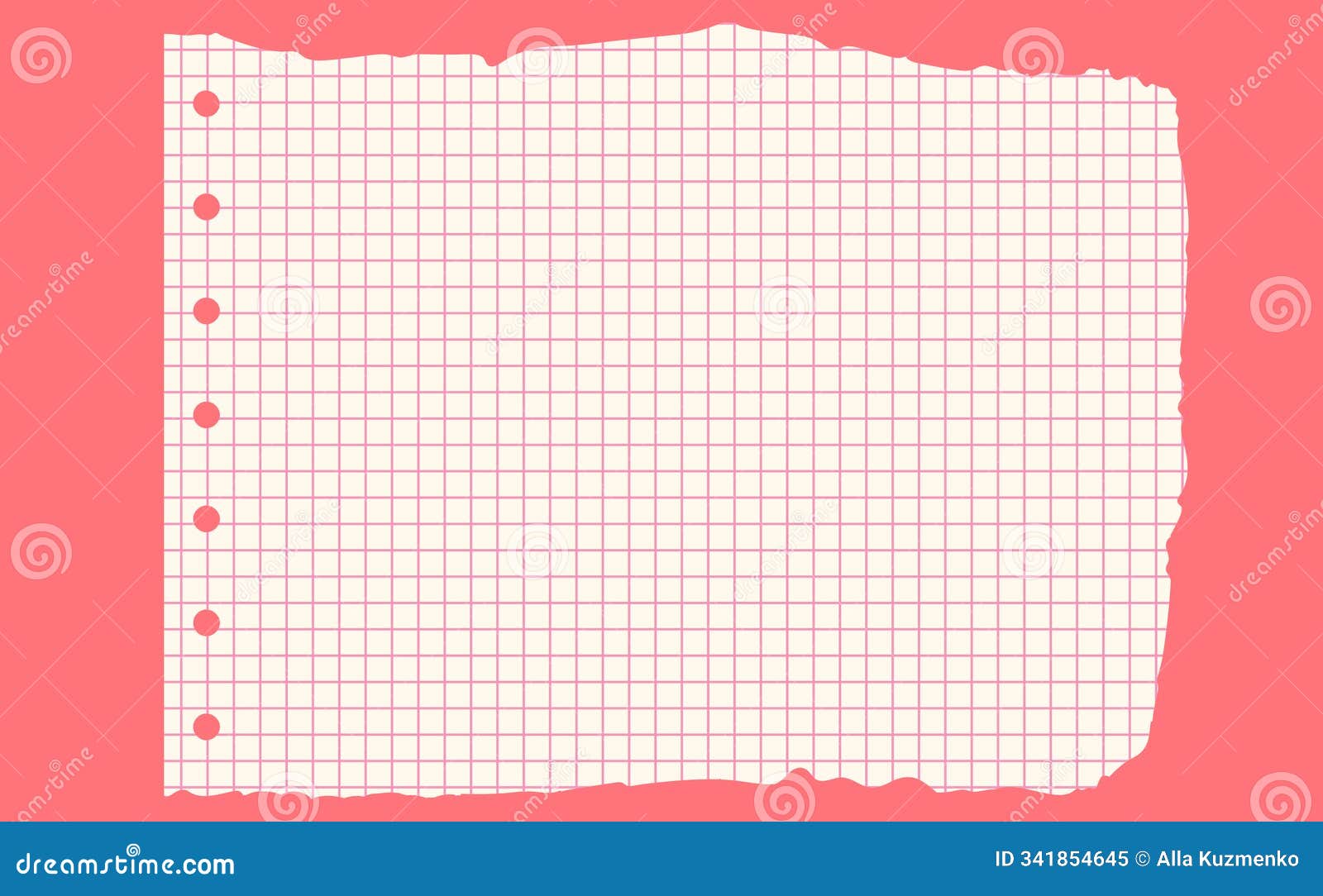 Graph Paper. Printable Lined And Squared Grid Paper With Color Lines ...