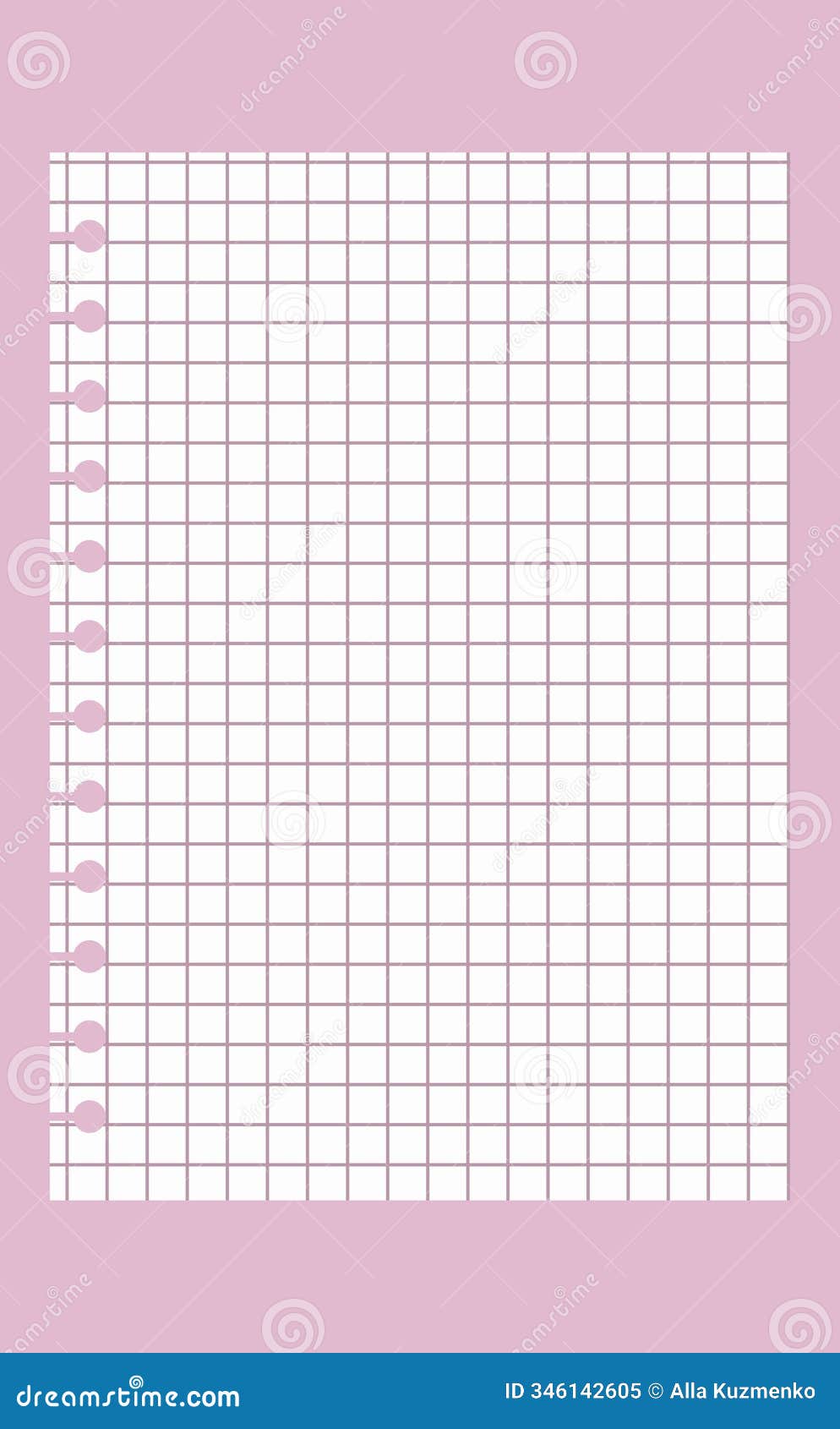 Graph Paper. Printable Lined and Squared Grid Paper with Color Lines ...