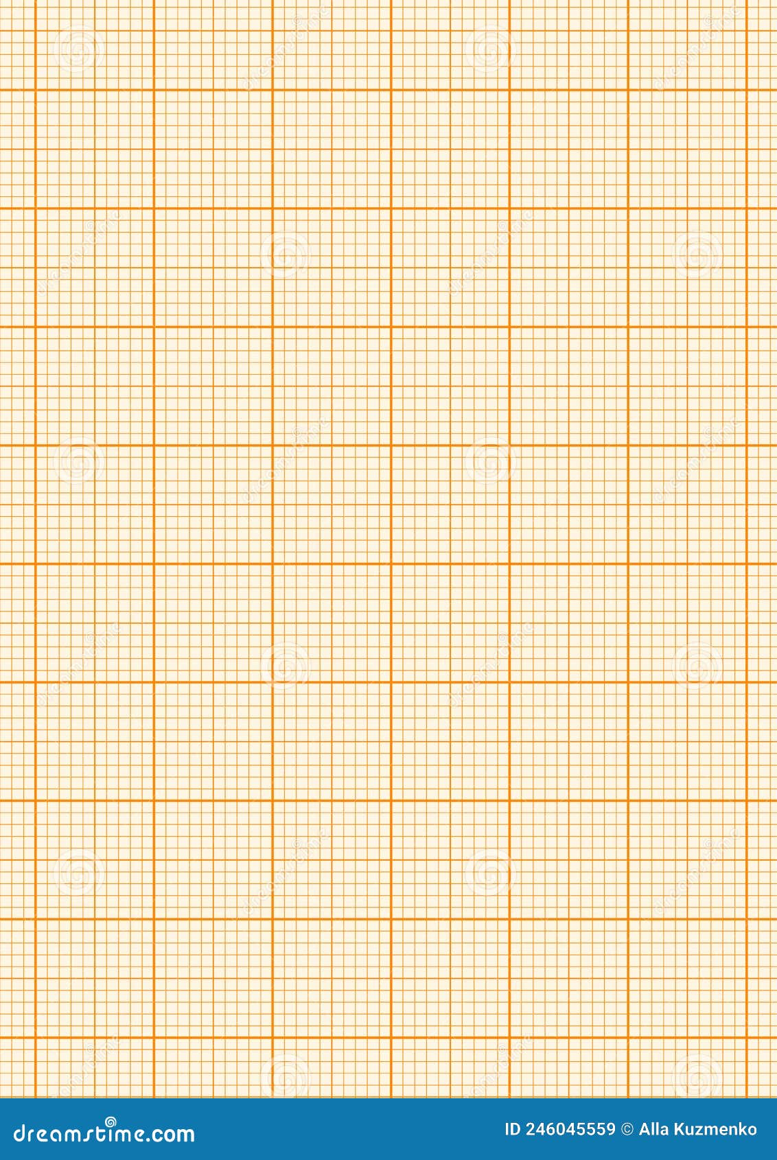 Graph Paper. Printable Millimeter Grid Paper with Color Lines Stock ...