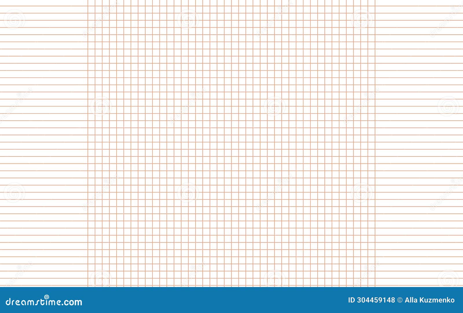 Graph Paper. Printable Squared Grid Paper with Color Horizontal Lines ...