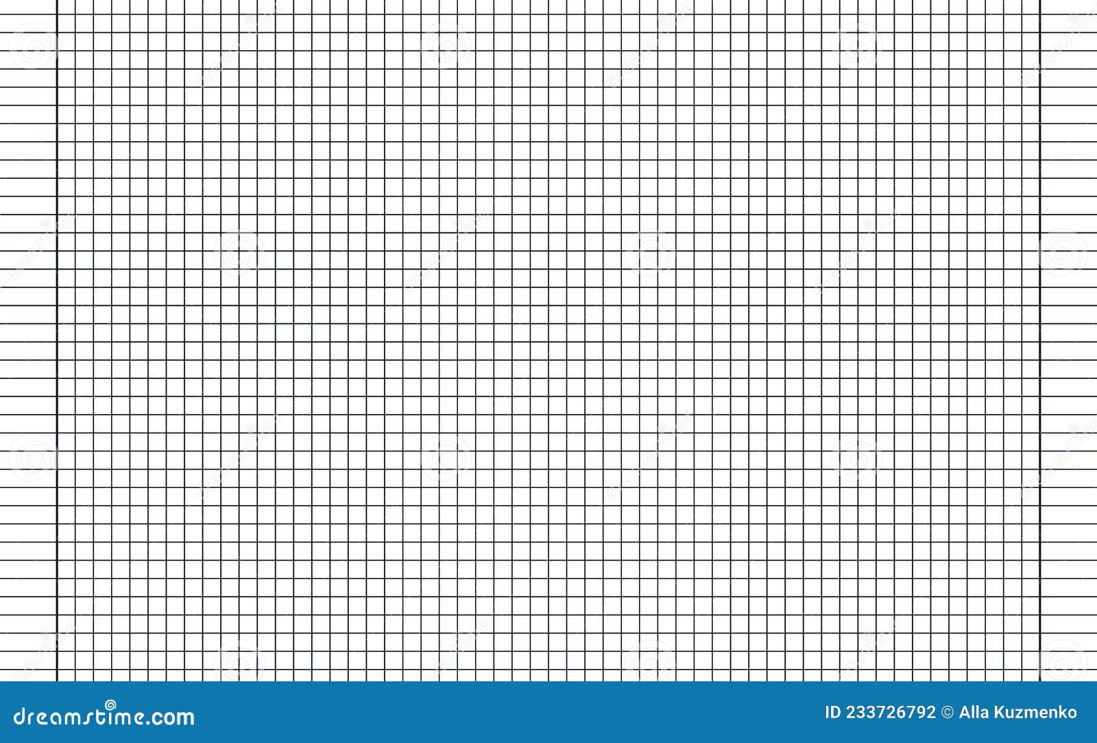 Graph Paper. Printable Squared Grid Paper with Color Horizontal Lines ...