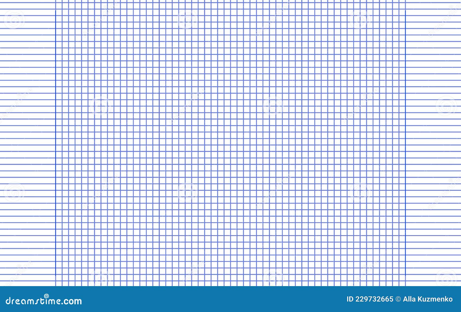 Graph Paper. Printable Squared Grid Paper with Color Horizontal Lines ...