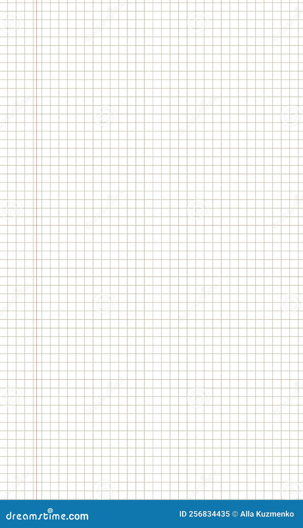 Graph Paper. Printable Squared Grid Paper with Color Horizontal Lines ...