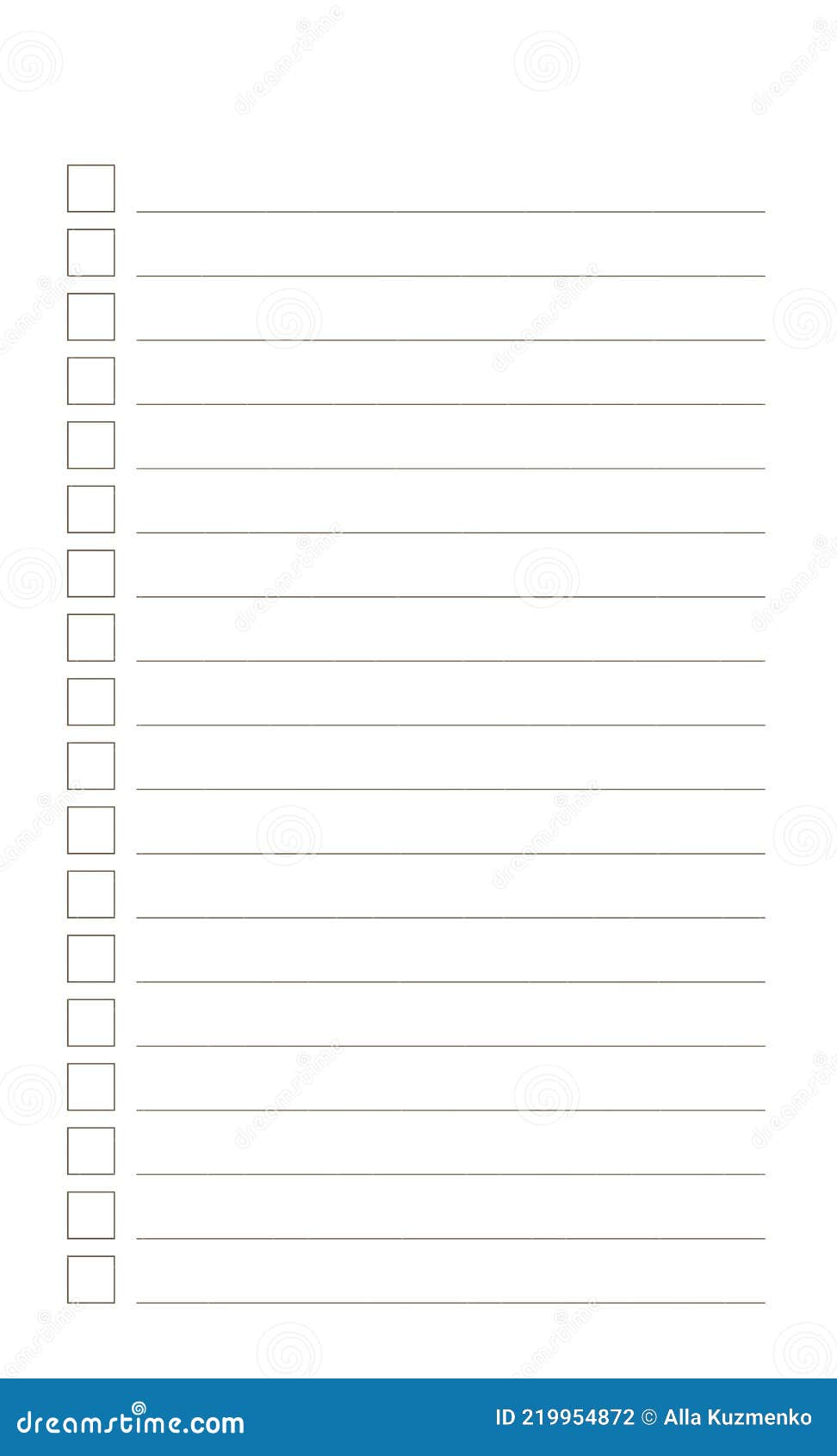 Graph Paper. Printable To Do List with Check Boxes, Checklist, Grid ...