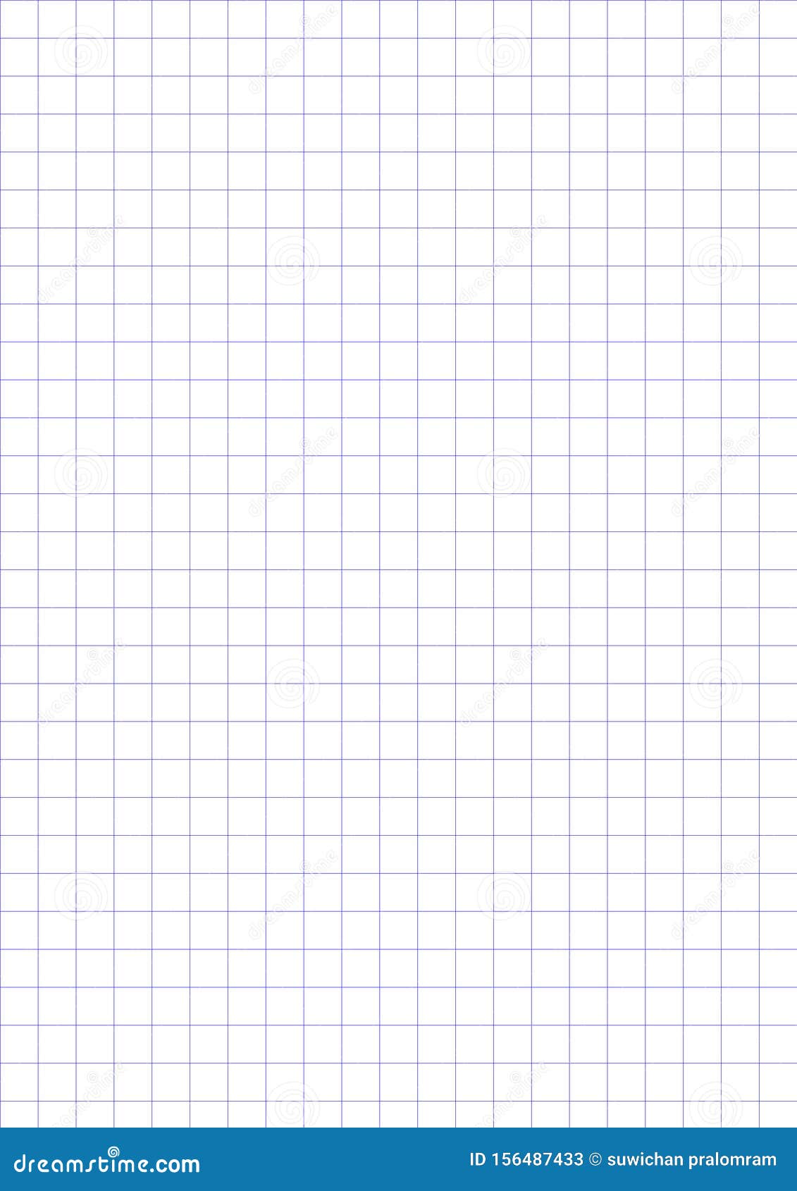 Graph Paper is Used for Writing Work or for School Education Stock ...