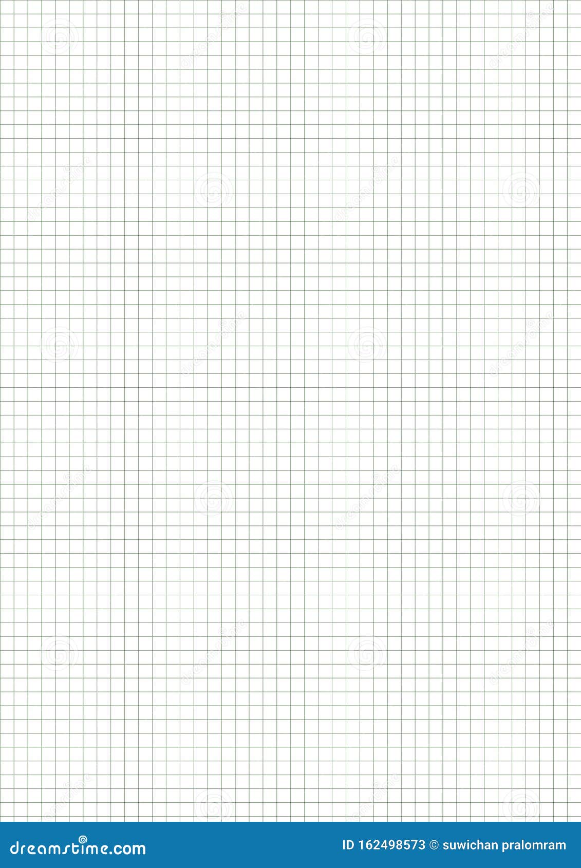 Graph Paper is Used for Writing Work or for School Education Stock ...