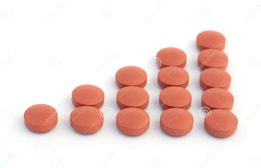 Graph of pills stock photo. Image of chart, tablet, virus - 1807930