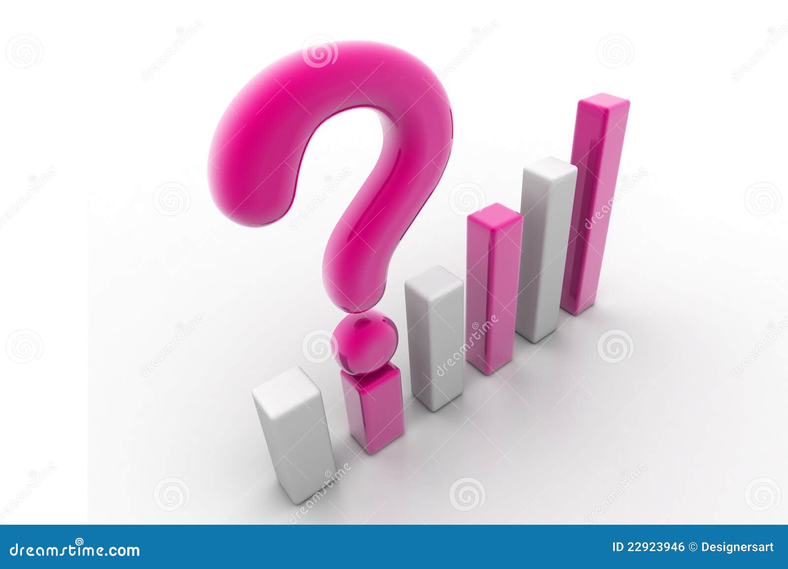 Pie Graph With Question Mark Stock Photography | CartoonDealer.com ...