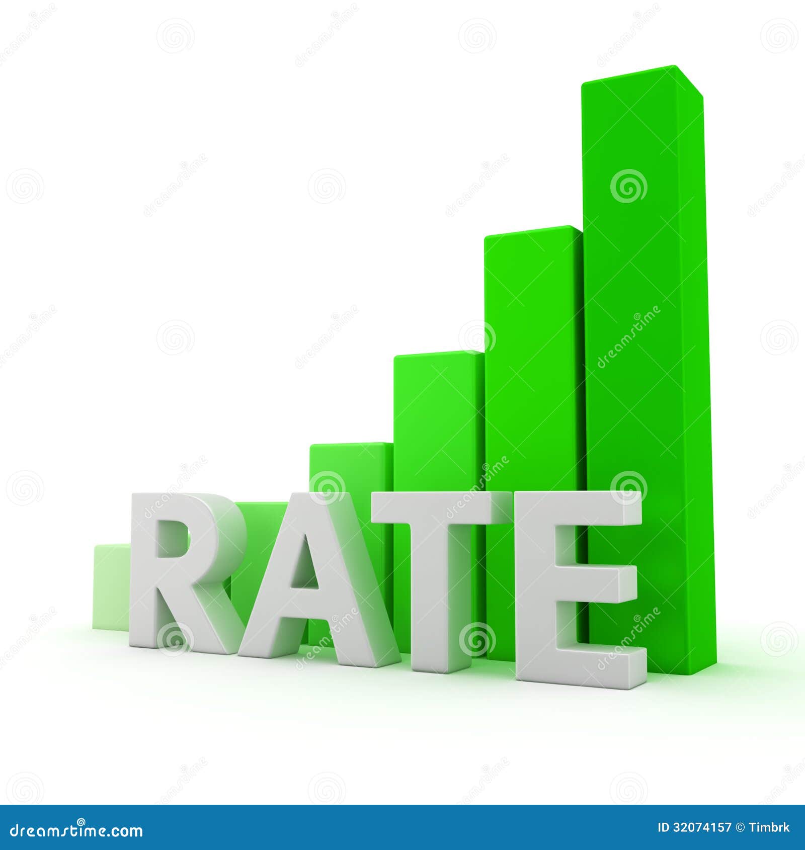 Graph of rate growth stock illustration. Illustration of height - 32074157