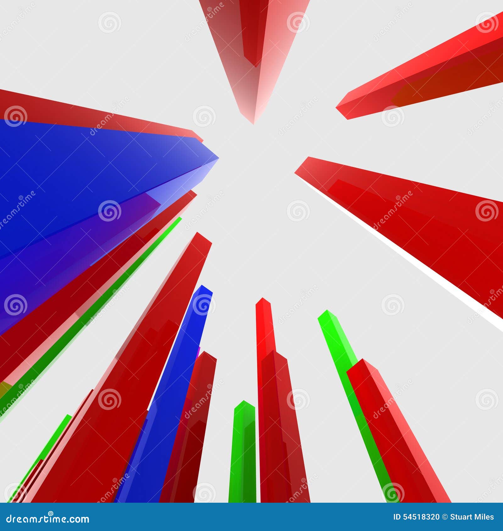 Graph Report Shows Investment Infochart and Diagram Stock Illustration ...