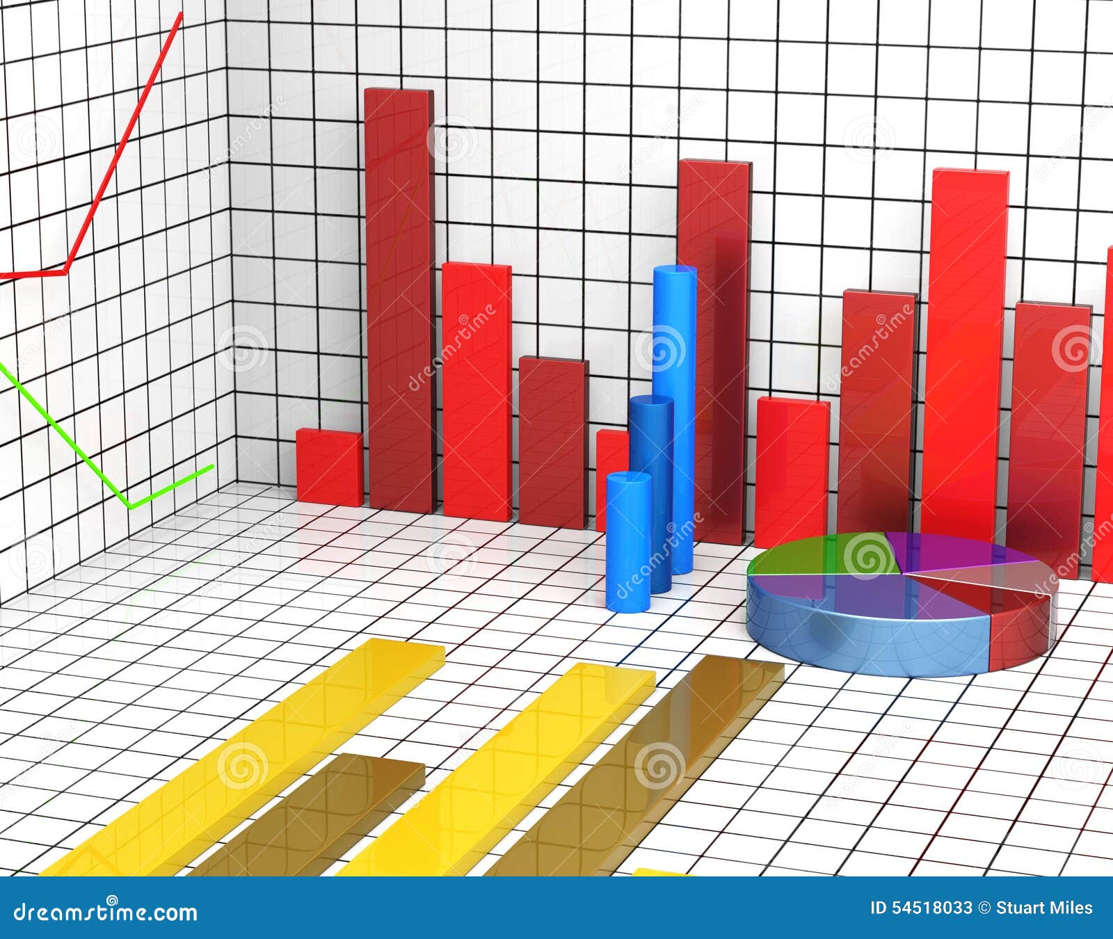 Graph Report Shows Statistic Statistics and Infochart Stock ...