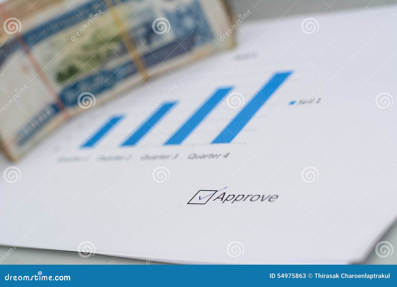 Graph for sell stock image. Image of budget, report, profit - 54975863