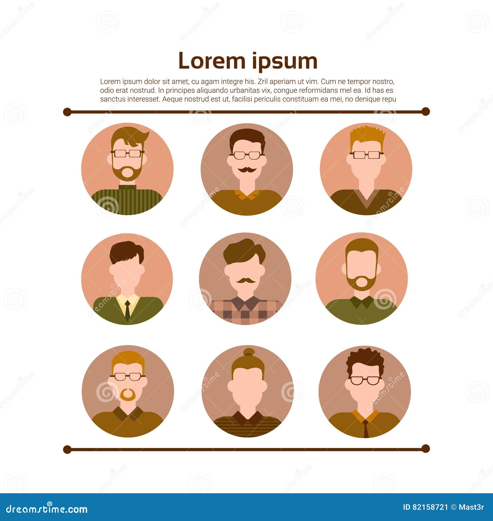 Graph Set Human Resources Infographic Icon Business Network Chart Stock ...