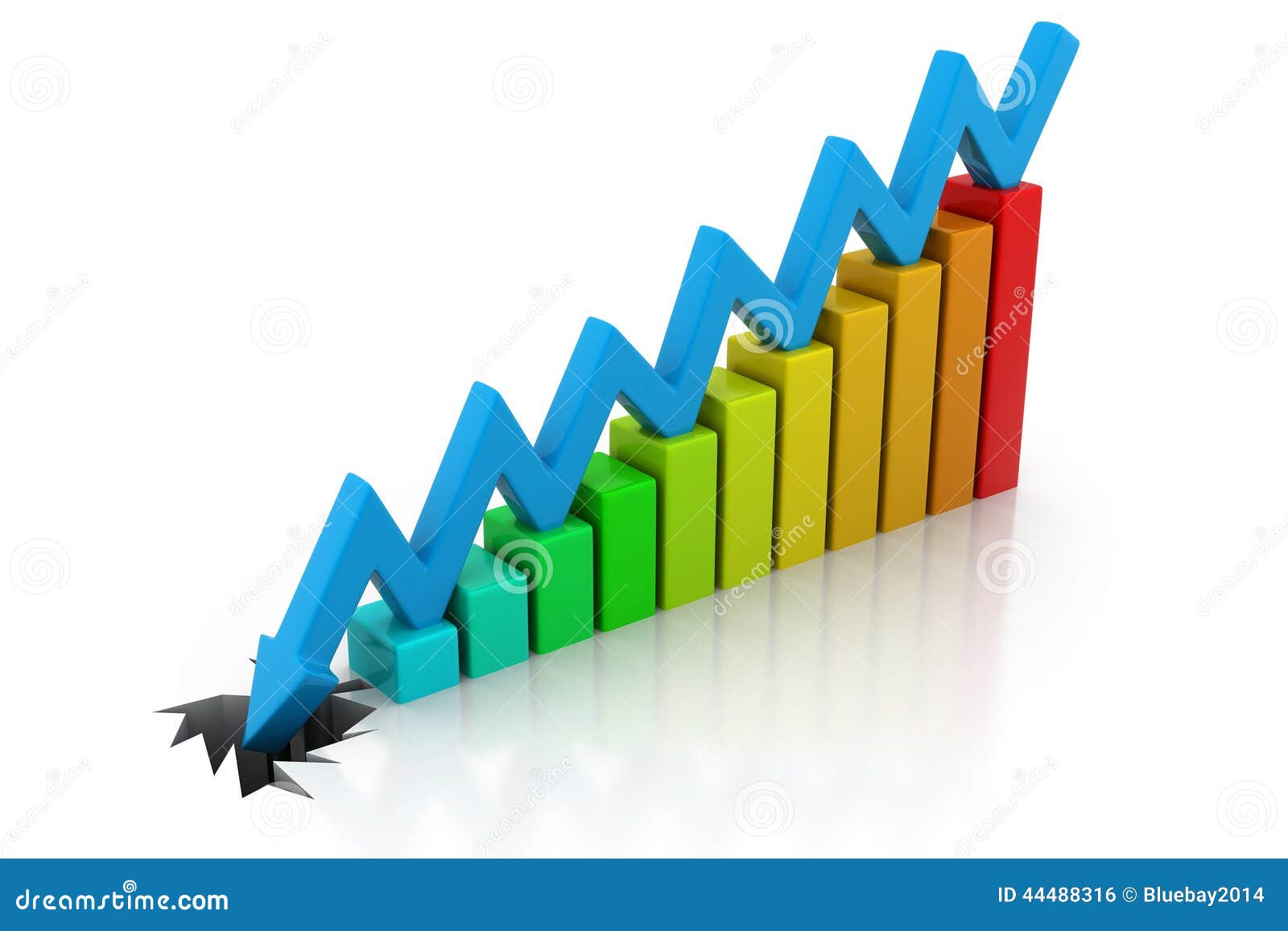 Graph Showing Business Decline Stock Illustration - Illustration of ... Graph Showing Business Decline Stock Illustration - Illustration of ...
