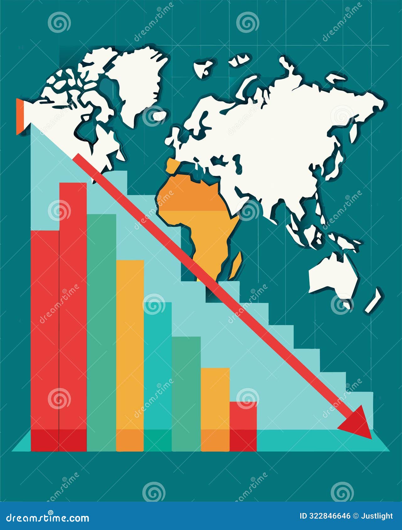 Unemployment Decrease Concept Icon Cartoon Vector | CartoonDealer.com ...