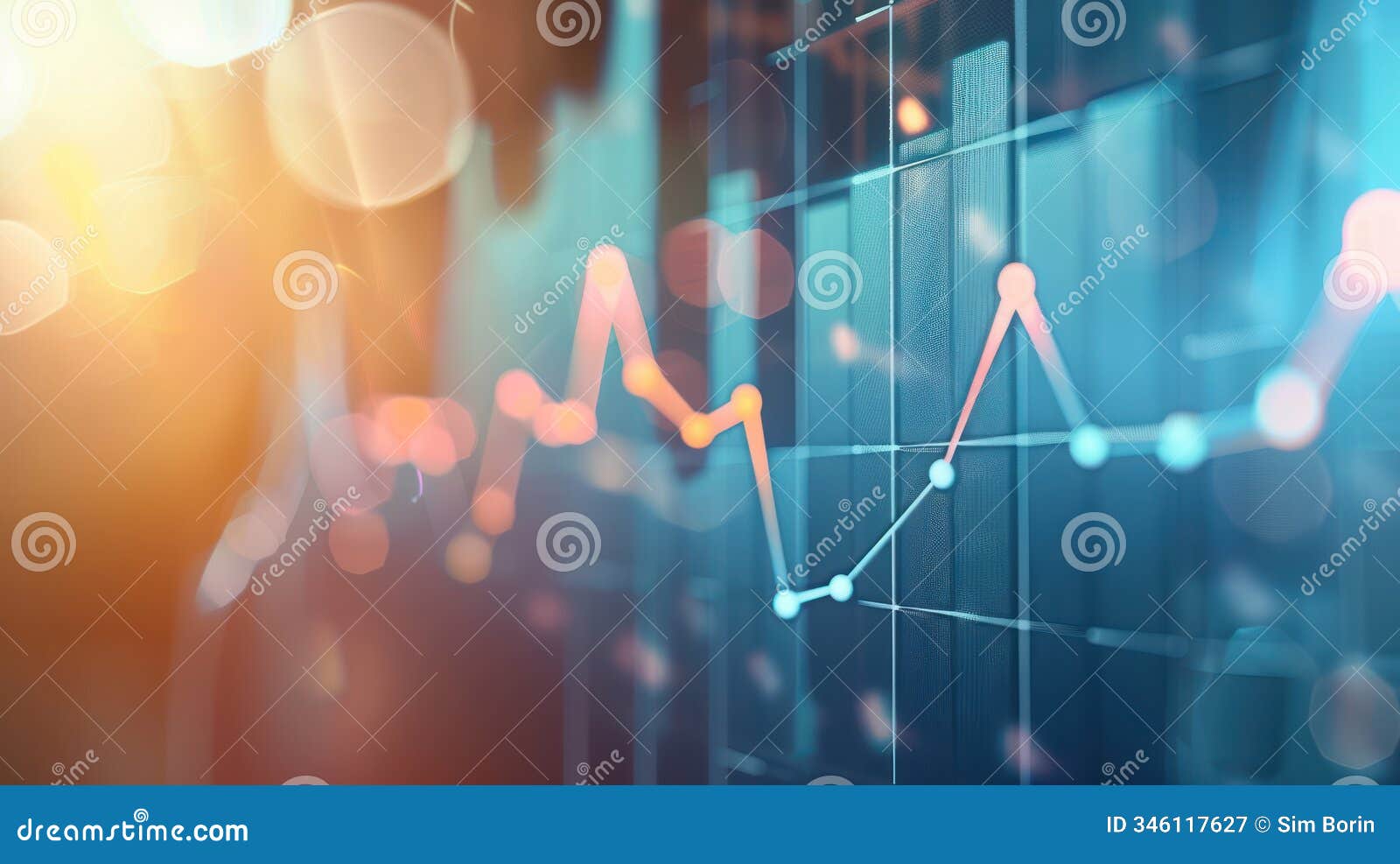 A Graph Showing Performance Metrics Stock Illustration - Illustration ...