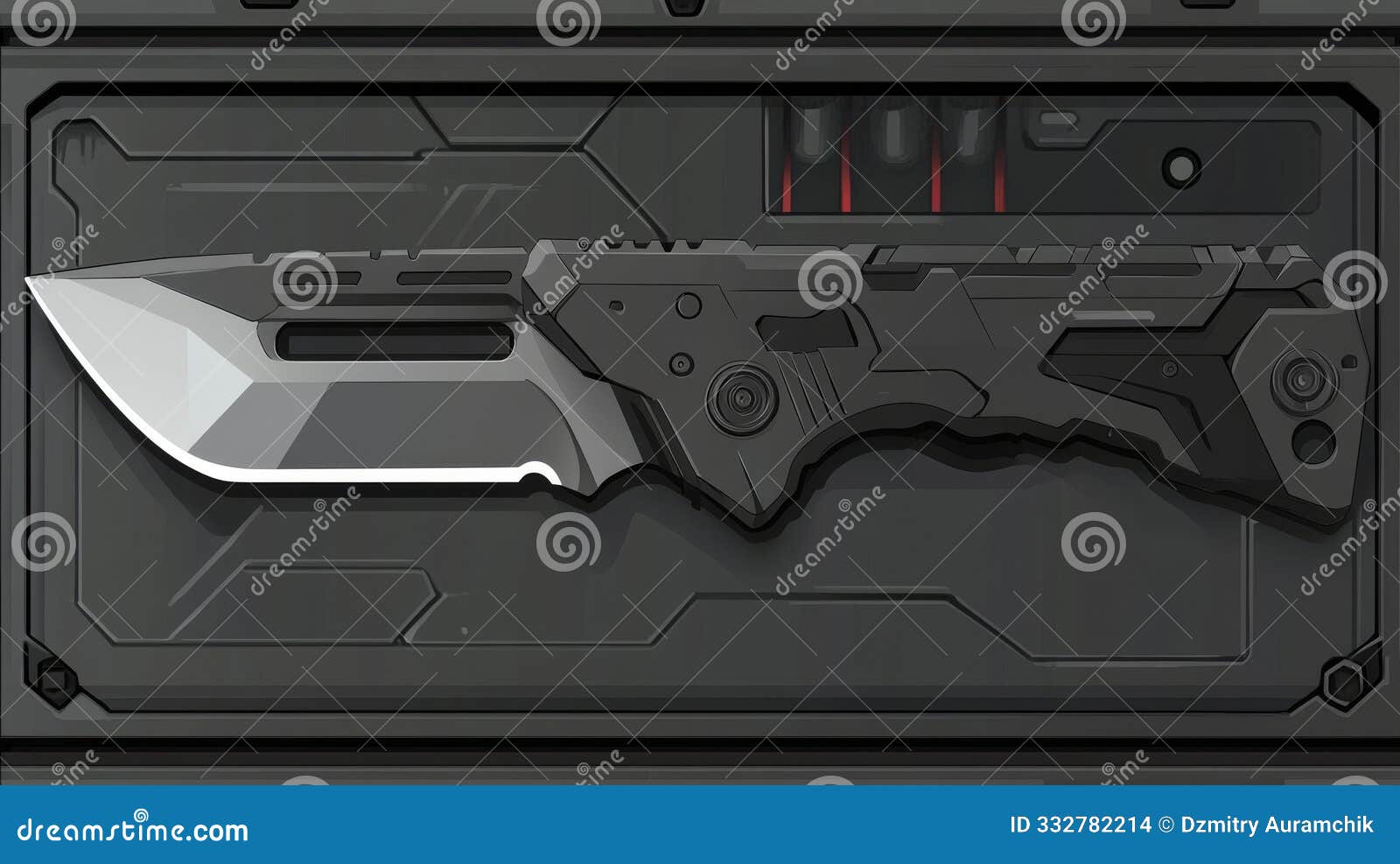 Graph Showing a Sharp-bladed Cutter that Slices through Materials Stock ...