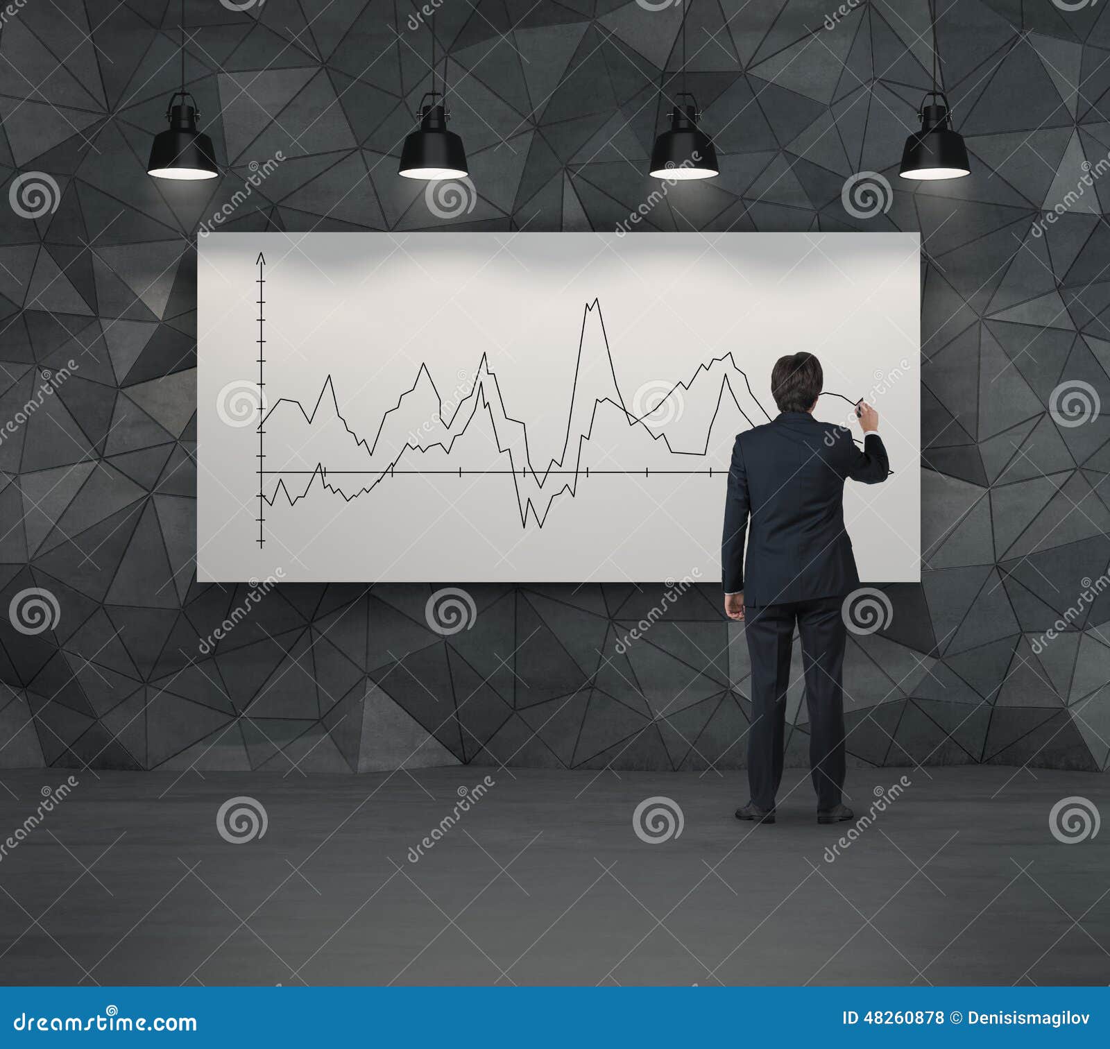 Poster With Graph Stock Photography | CartoonDealer.com #50292578